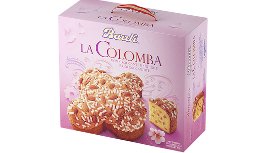 Кулич Bauli La Colomba Пасхальный с цукатами и миндалем 500 г с ...