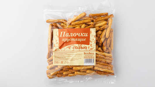 Палочки хрустящие с солью с бесплатной доставкой на дом из «ВкусВилл ...
