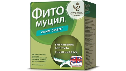 Фитомуцил Слим Смарт порошок для приема внутрь пак. 30 шт с бесплатной ...