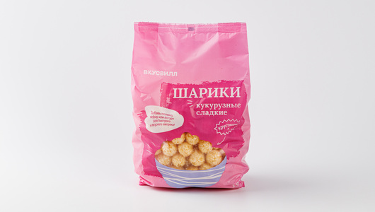 Шарики кукурузные сладкие с бесплатной доставкой на дом из «ВкусВилл ...