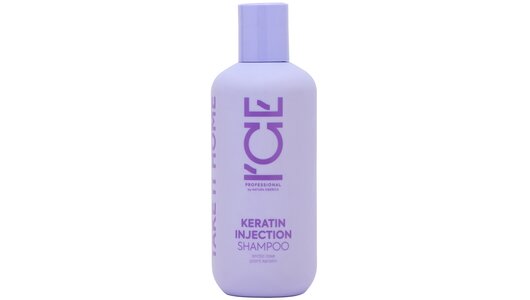 Кератиновый шампунь для поврежденных волос ICE Professional by Natura ...