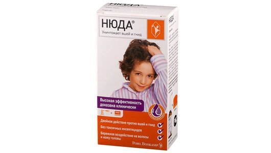 Нюда спрей д местного применения педикулицидный 50мл с насадкой и расческой с бесплатной