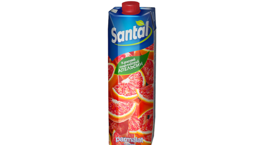 Напиток сокосодержащий Santal Красный сицилийский апельсин 1 л с ...
