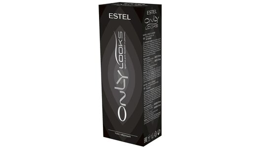 Estel ONLY Looks Краска для ресниц и бровей Черный, тон 601 с бесплатной доставкой на дом из ...
