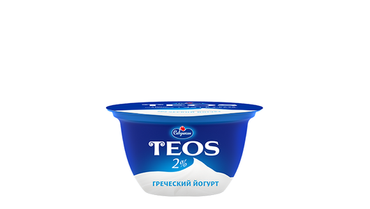 Йогурт Teos Греческий 2% 140 г с бесплатной доставкой на дом из ...