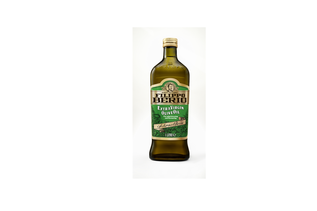 Масло оливковое Filippo Berio Extra virgin нерафинированное 1 л с ...